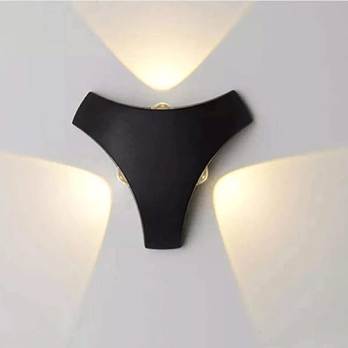 Triangular LED Outdoor Wall Facade Light – Lumora Lights